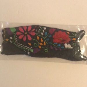 None | Accessories | Embroidered Face Mask | Poshmark